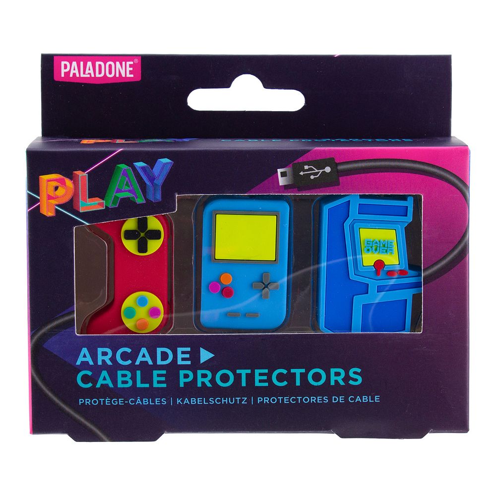 Paladone Arcade Cable Protectors Set of 3