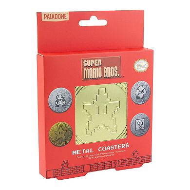 Paladone Super Mario Metal Coasters
