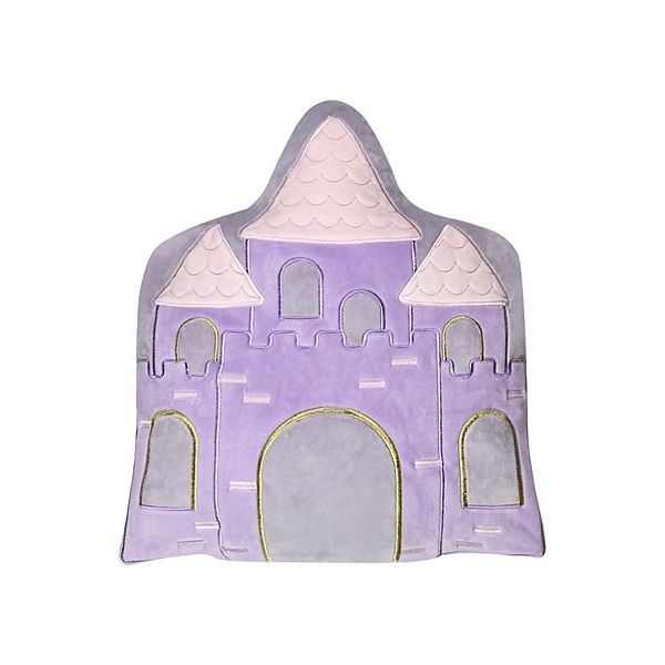 The Big One® Purple Castle Squishy Pillow