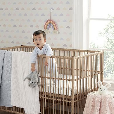 Koolaburra by UGG Baby Edith Blanket & Bunny Thumbie Gift Set