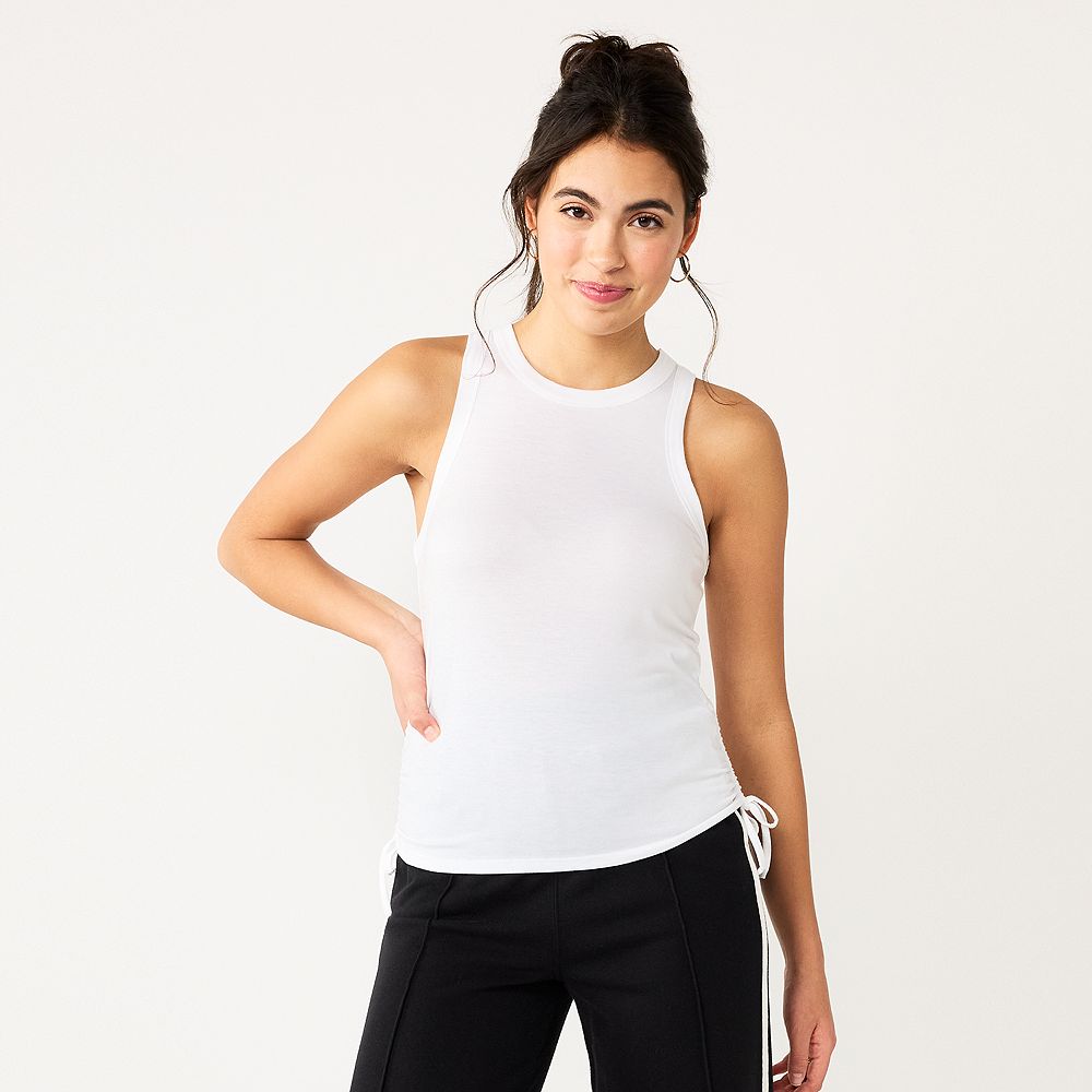 Juniors' SO® Side Cinch Tank