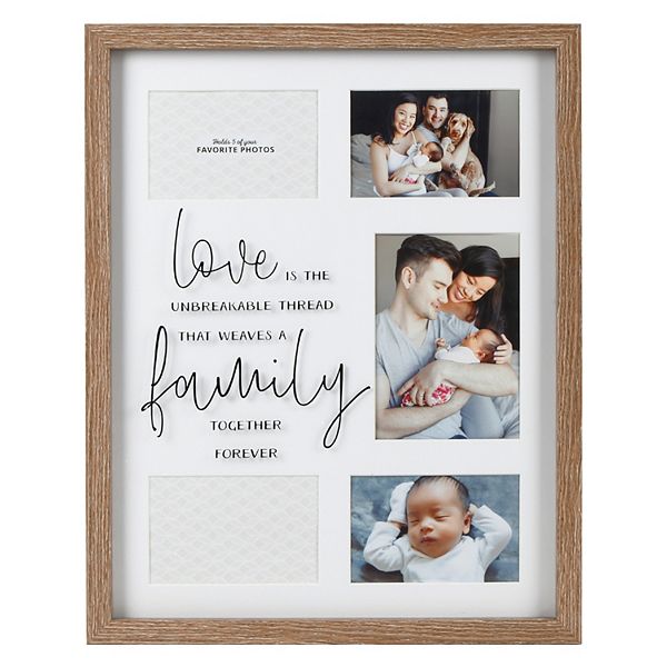 New View Gifts & Accessories 5-Opening "Family Blessing" Shadowbox ...