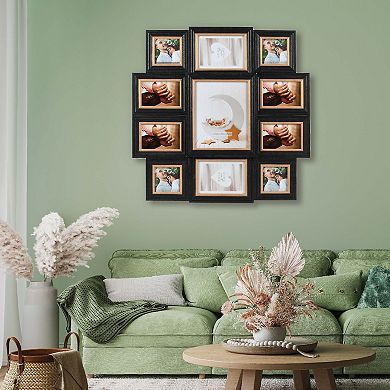 New View Gifts & Accessories 11-Opening Black Multi-Sized Photo Collage ...