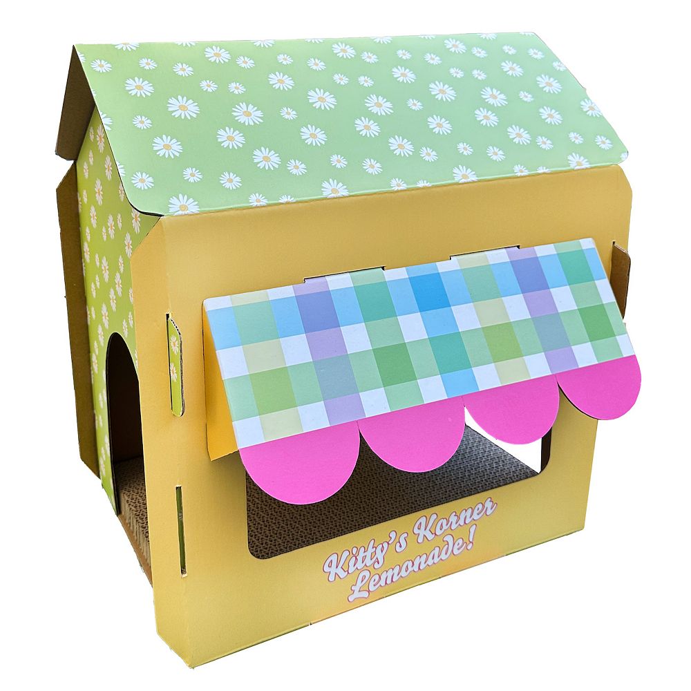 Meow Lemonade Stand Cat House