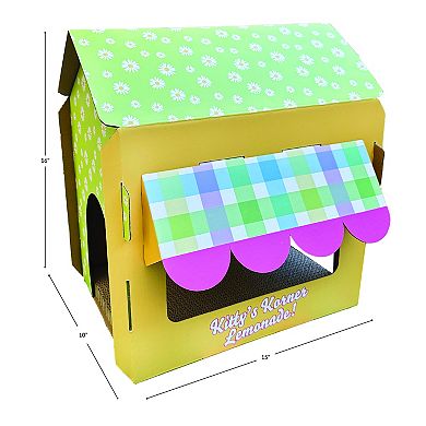 Meow Lemonade Stand Cat House