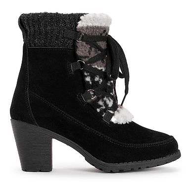 MUK LUKS Lacy Lilah Women's Heeled Ankle Boots