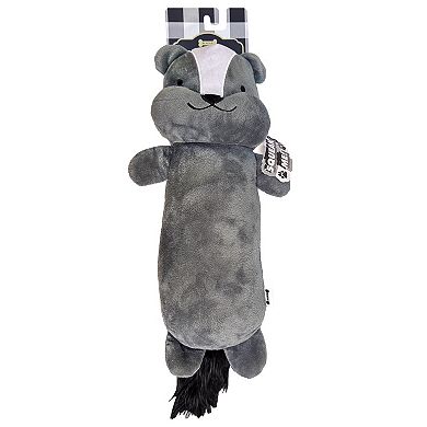 Woof Skunk Bottle Squeaker Plush Dog Toy