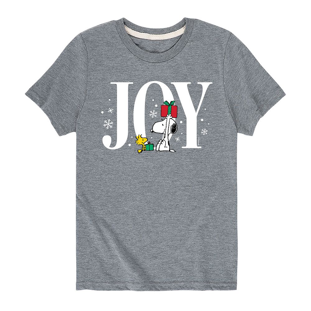 Boys 8-20 Peanuts Snoopy Woodstock Joy Graphic Tee