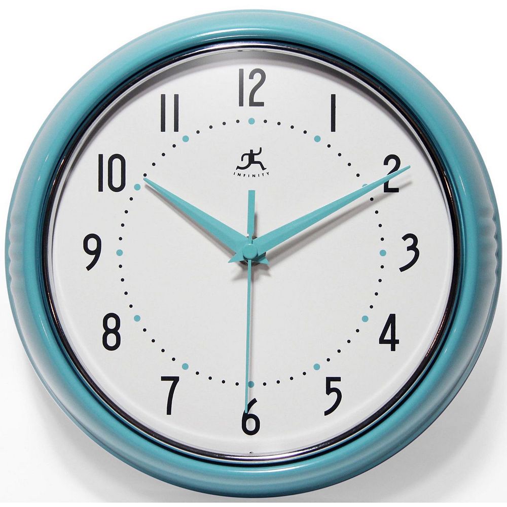 Infinity Instruments Vintage Round Wall Clock