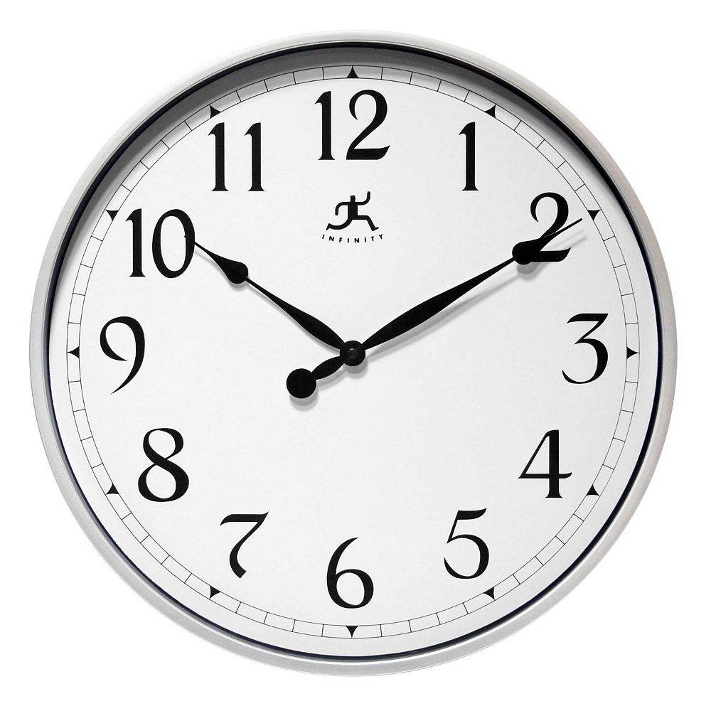 Infinity Instruments Office 18 in. Round Wall Clock