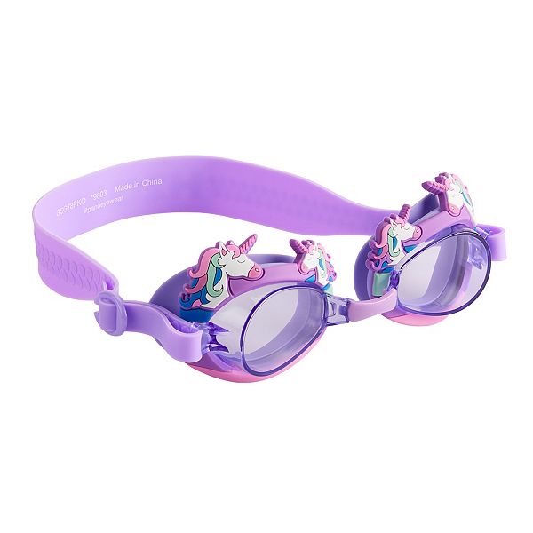 Pan Oceanic Unicorn Purple Swim Goggles