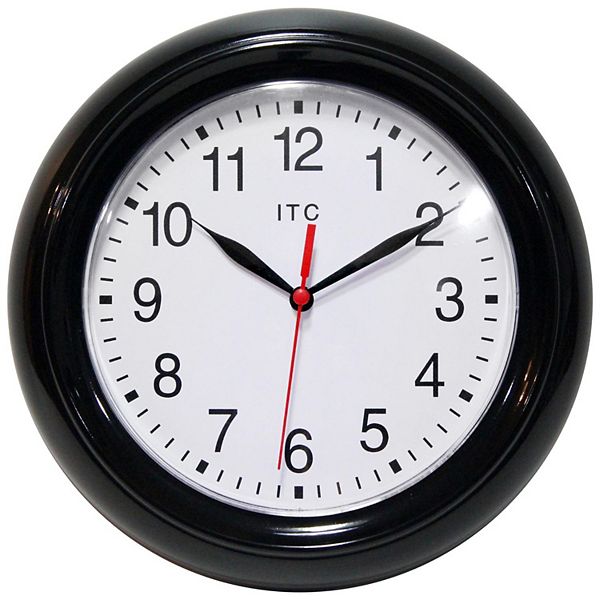 Infinity Instruments Focus ITC Round Wall Clock