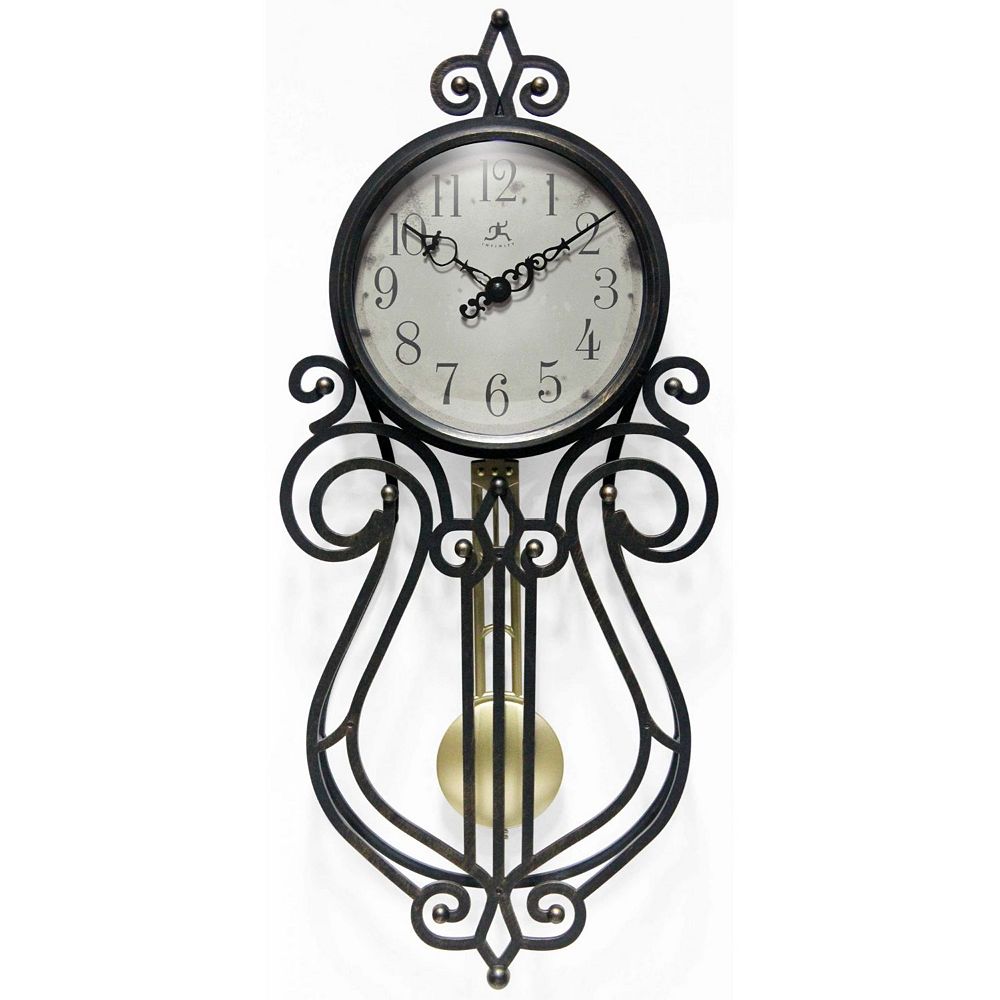 Infinity Instruments Pendulum Wall Clock