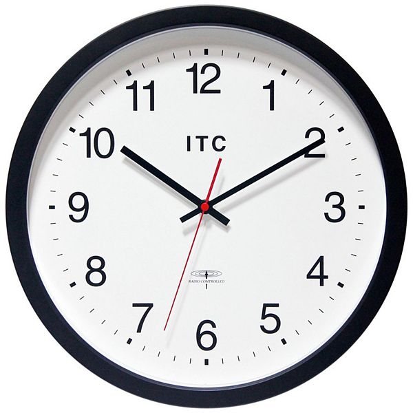 Infinity Instruments ITC Time Keeper Round Wall Clock