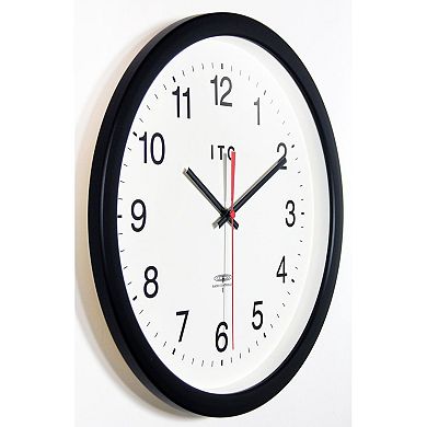 Infinity Instruments ITC Time Keeper Round Wall Clock