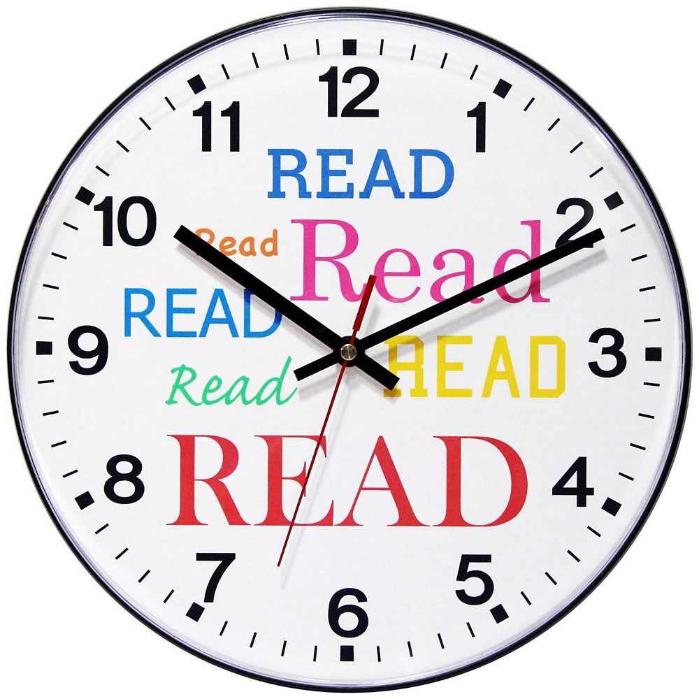 Infinity Instruments ITC Read Round Wall Clock