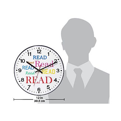 Infinity Instruments ITC Read Round Wall Clock