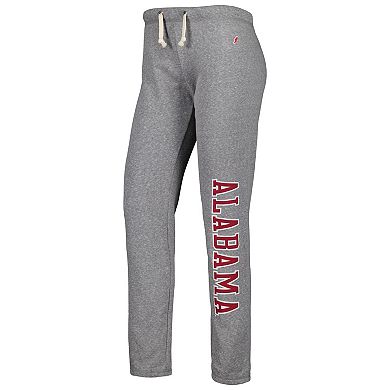 Women's League Collegiate Wear Heather Gray Alabama Crimson Tide ...