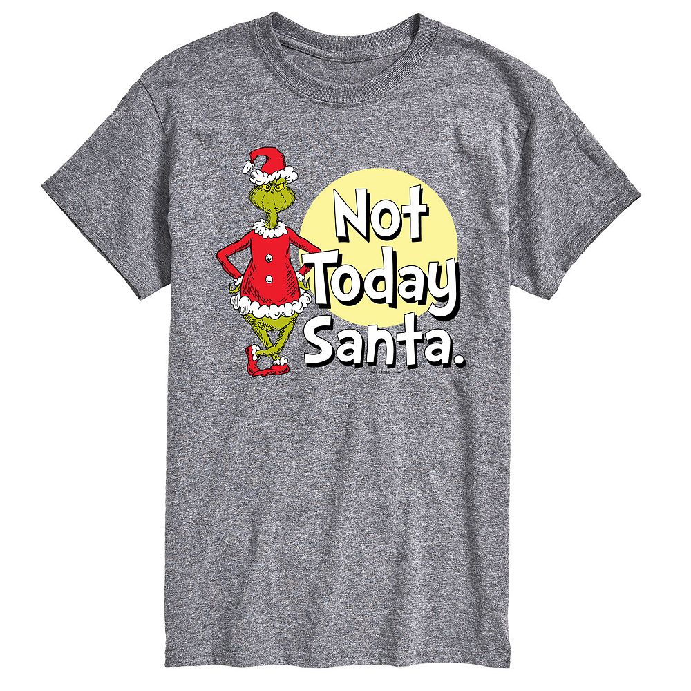 Big & Tall Not Today Santa Tee