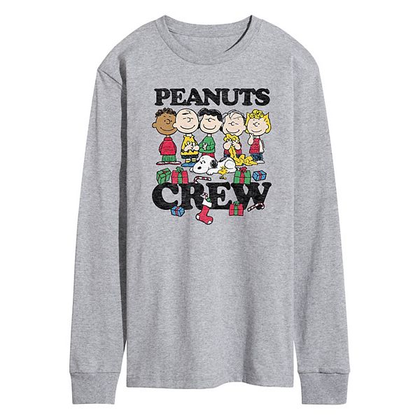 Men's Peanuts Crew Long Sleeve Tee