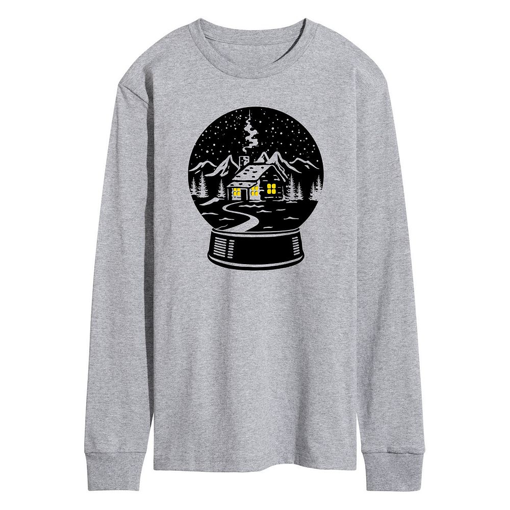 Men's Snow Globe Long Sleeve Tee