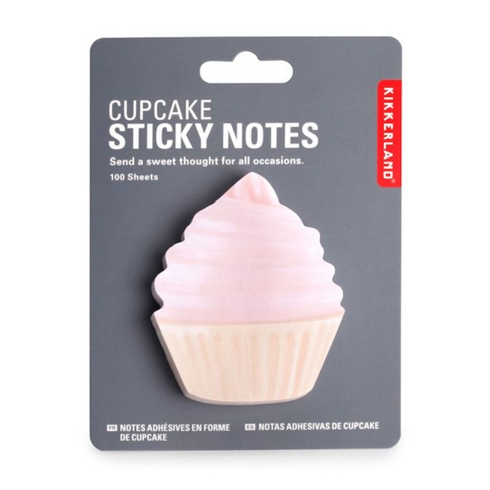 Kikkerland Cupcake Sticky Notes
