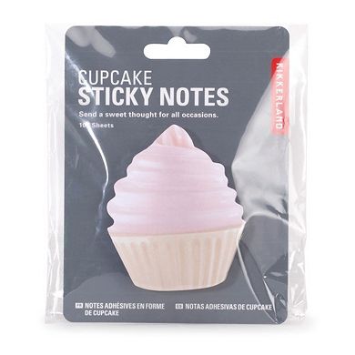 Kikkerland Cupcake Sticky Notes