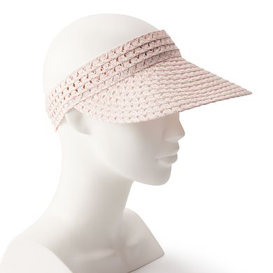 Women's LC By Lauren Conrad Straw Visor
