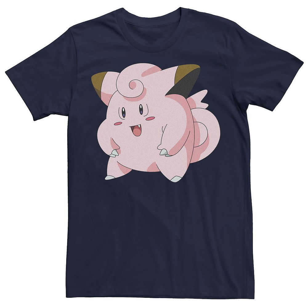 Men's Pokémon Happy Pink Clefairy Profile Tee