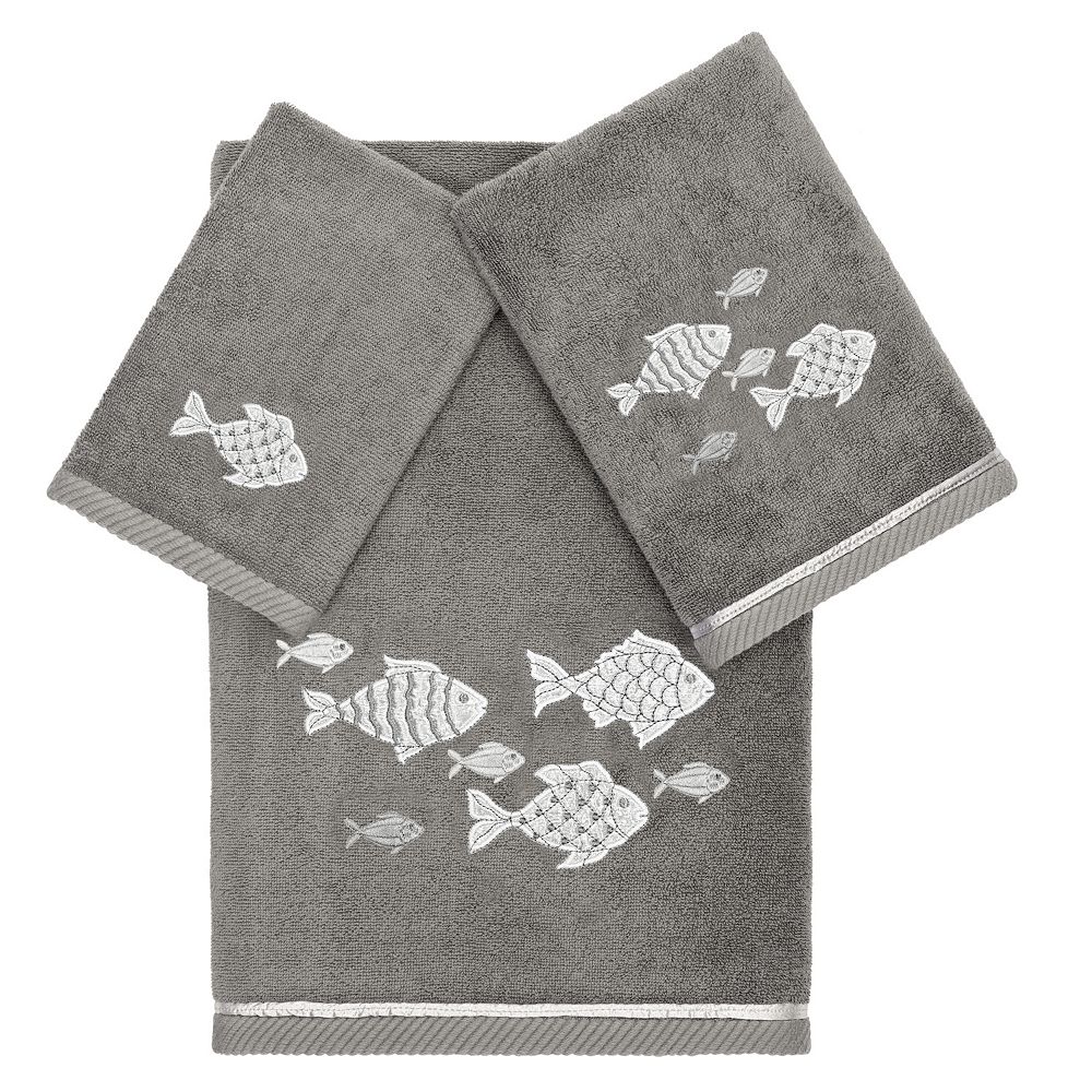Linum Home Textiles Turkish Cotton Figi 3-piece Towel Set