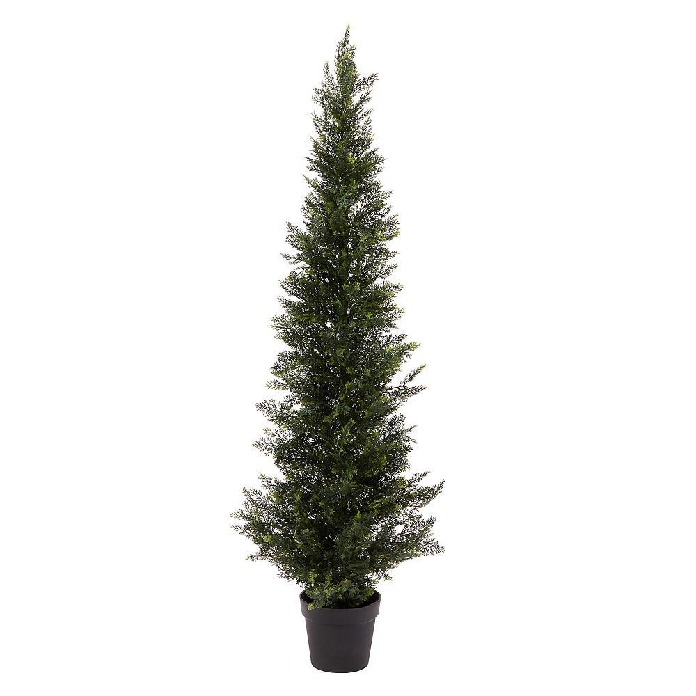 Pure Garden 5-ft. Artificial Cedar Tree Floor Decor