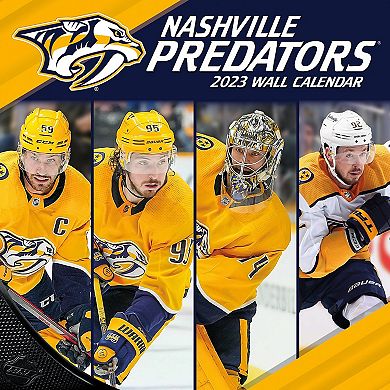 Nashville Predators 2023 12" x 12" Team Wall Calendar