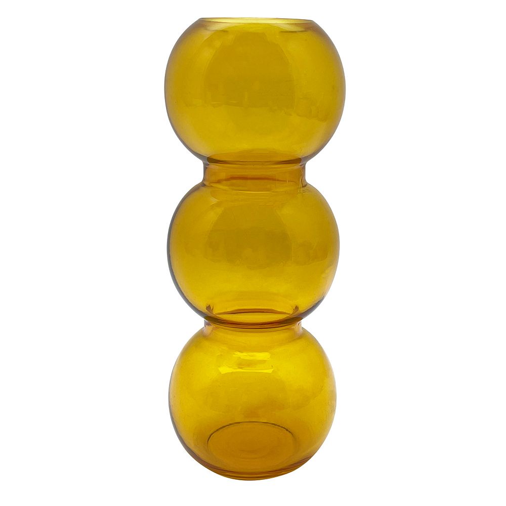 Everyday Decor Rounded Decorative Vase Table Decor