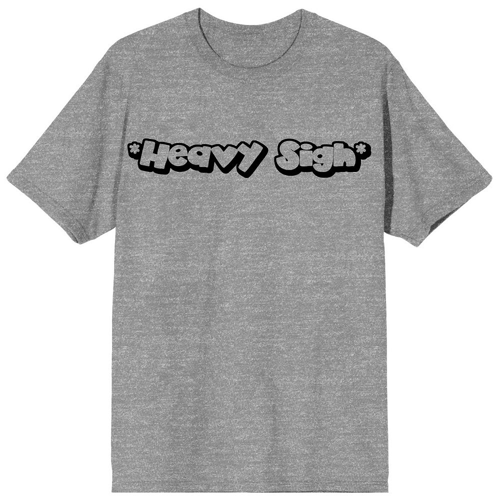Men's Heavy Sigh in Asterisks Tee