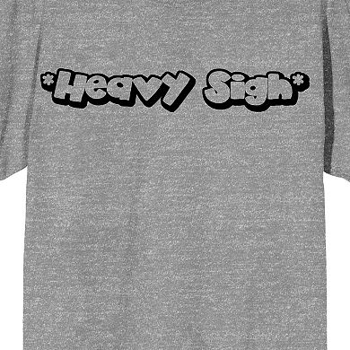 Men's Heavy Sigh in Asterisks Tee