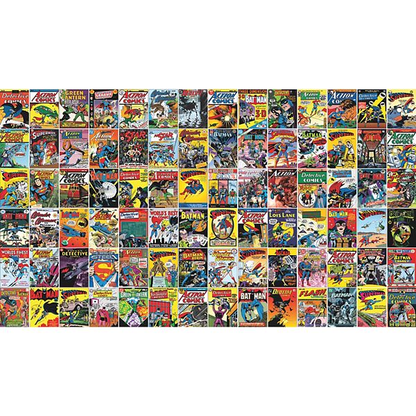 RoomMates Classic DC Comics Cover Peel & Stick Mural