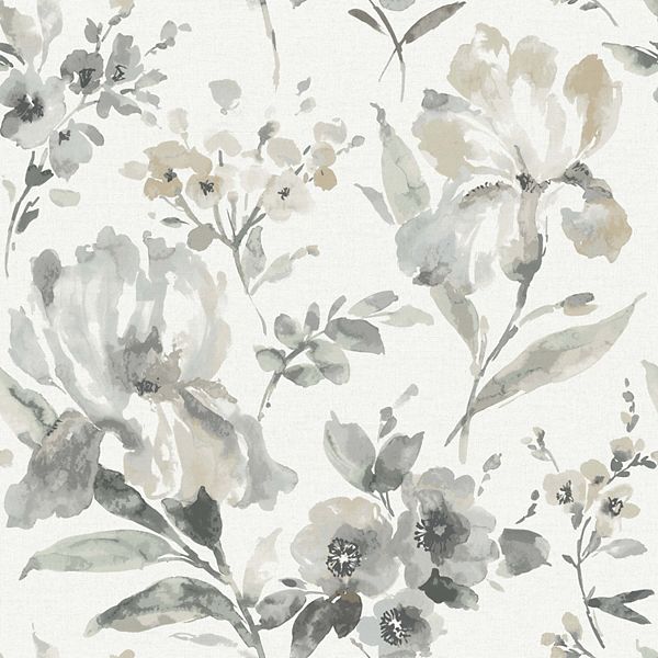 RoomMates Iris Peel & Stick Wallpaper