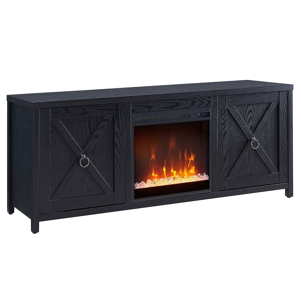 Finley & Sloane Granger Rectangular Electric Fireplace TV Stand