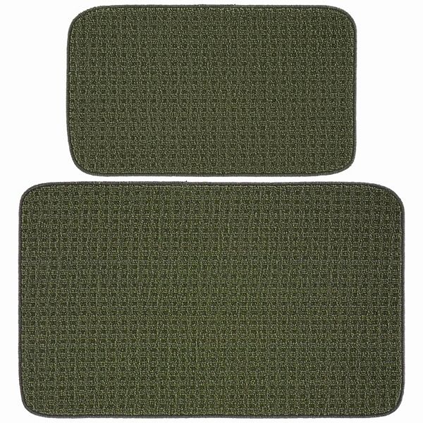Garland Rug Herald Square Solid 2-pc Kitchen Rug Set