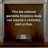 The Northwest Bio Ethanol Portable Fire Pit Table Decor