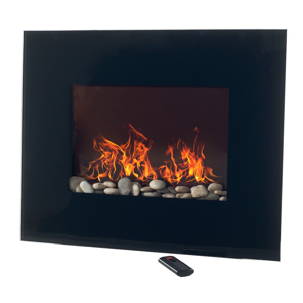 The Northwest Square Electric Fireplace Wall Decor
