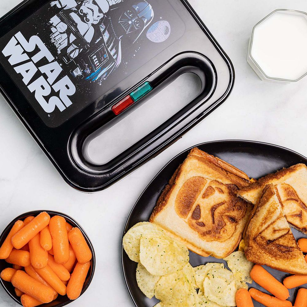 Uncanny Brands Star Wars Darth Vader and Stormtrooper Grilled Cheese ...