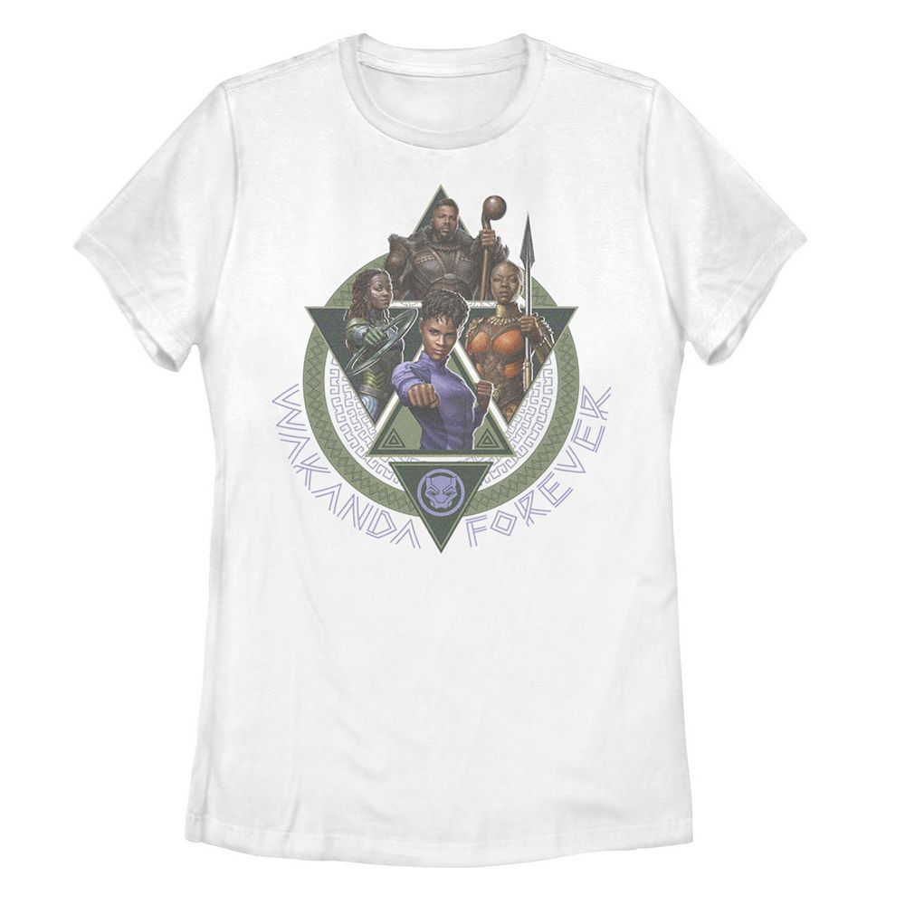 Juniors' Marvel Black Panther: Wakanda Forever Squad Triangles Portrait ...