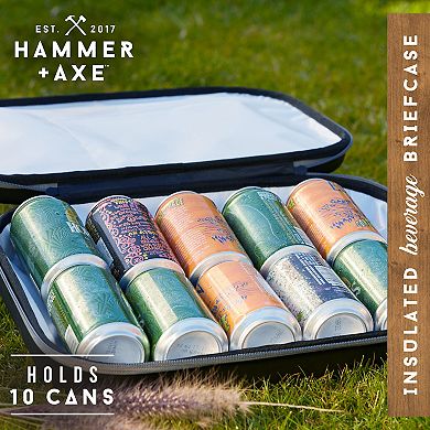 Hammer + Axe Insulated Slim Beverage Briefcase