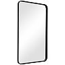 Rounded Corner Rectangle Wall Mirror