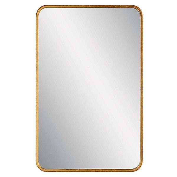 Rounded Corner Rectangle Wall Mirror