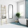 Rounded Corner Rectangular Wall Mirror