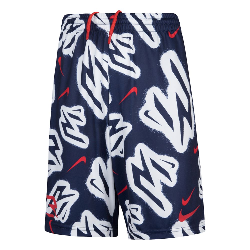 Boys 8-20 Nike 3BRAND Printed Dri-FIT Shorts by Russell Wilson