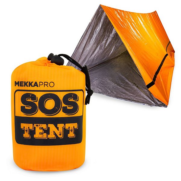 Mekkapro Emergency Tent Shelter - Survival Tent - 2 Person Resistant ...