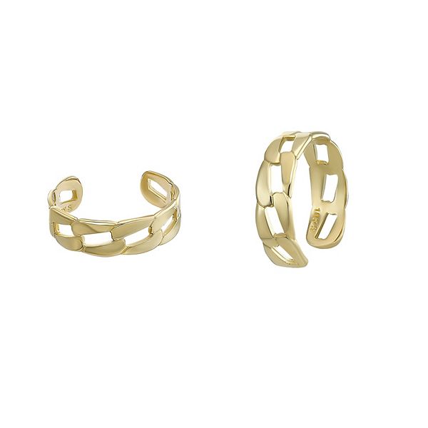 Taylor Grace 10k Gold Link Adjustable Toe Ring